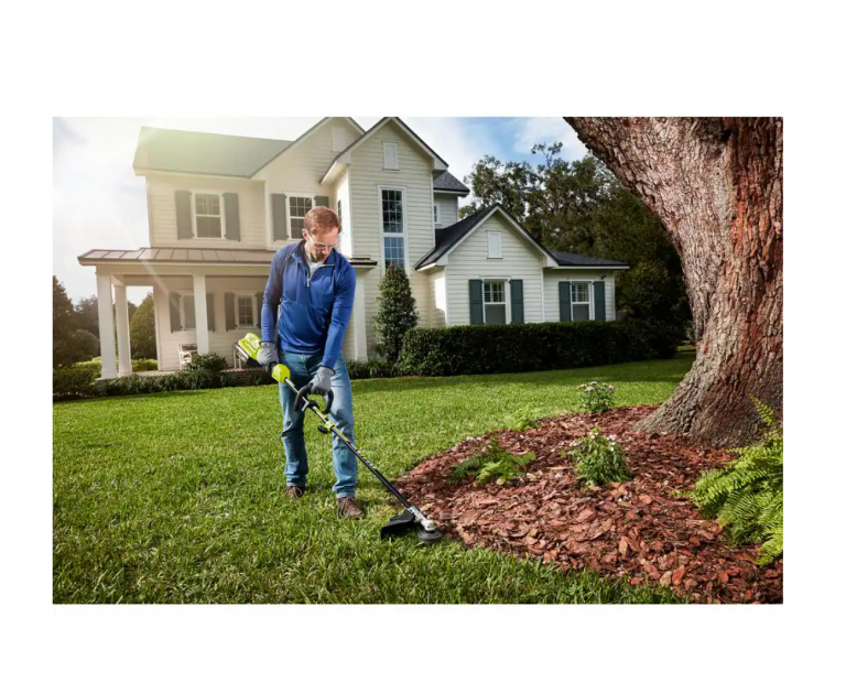RYOBI RY40250-EDG 40V Expand-It Cordless Attachment Capable Trimmer ...