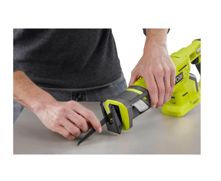 RYOBI P519-PSK005 ONE+ 18V Cordless Reciprocating Saw with 2.0 Ah ...