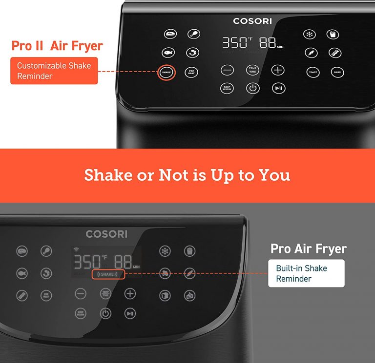 COSORI Pro II Air Fryer Oven Combo, 5.8QT Max Xl Large Cooker with 12 ...