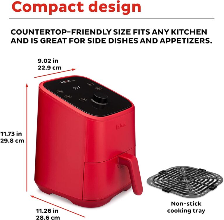 Instant Vortex 4-in-1, 2-QT Mini Air Fryer Oven Combo, From the Makers ...