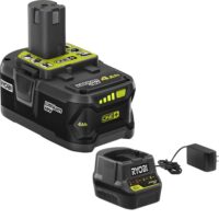 RYOBI P2930-4 ONE+ HP 18V Brushless Cordless Earth Auger with 4 in. and ...
