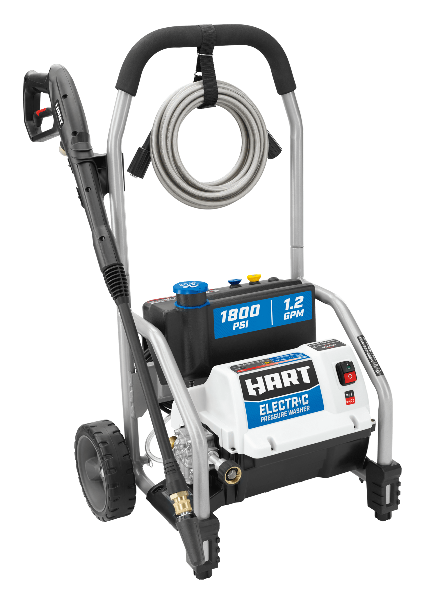 HART 1800 PSI 1.2 GPM Electric Pressure Washer - Discounttoday.net
