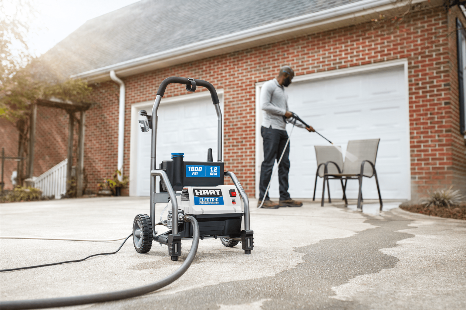 HART 1800 PSI 1.2 GPM Electric Pressure Washer - Discounttoday.net