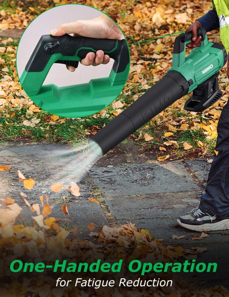 KIMO 6302 Electric Leaf Blower - 3.6" Wide Mouth Cordless Blower - 2 ...