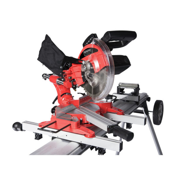 GENERAL INTERNATIONAL 10 inch Sliding Miter Saw with Laser Alignment ...