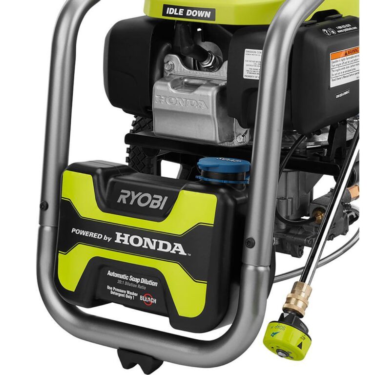 RYOBI RY803325 3300 PSI 2.5 GPM Cold Water Gas Pressure Washer with ...