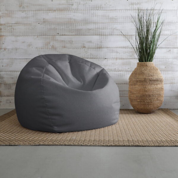 Sorra Home Grey Bean Bag Comfy Chair for All Ages - Discounttoday.net