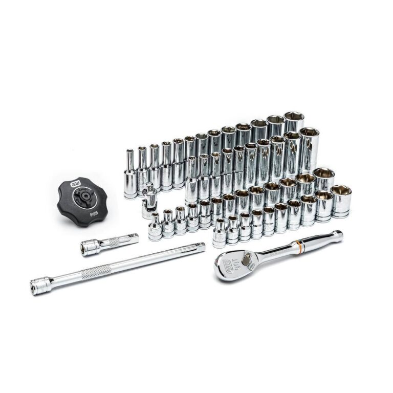 GEARWRENCH 80300 1/4 in. Drive 6-Point SAE/Metric 90-Tooth Ratchet and ...