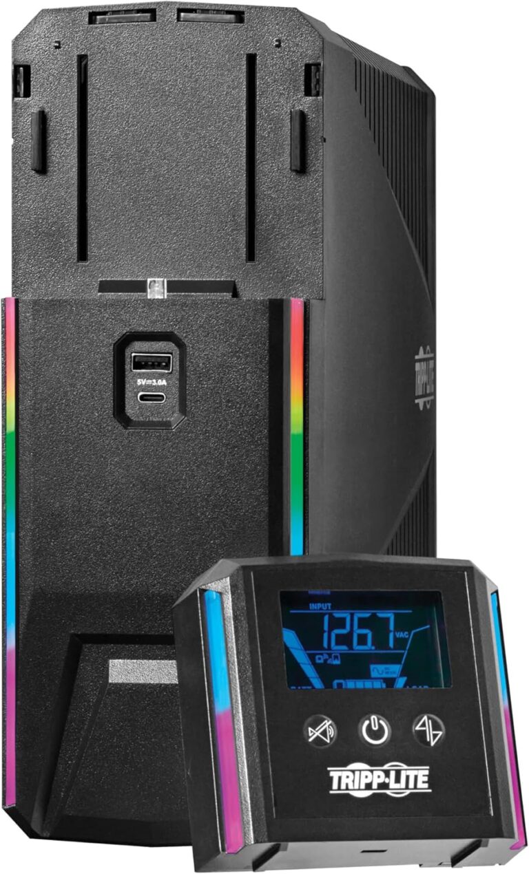 Tripp Lite Pure Sine Wave Gaming UPS Battery Backup, 1500VA 900W 120V ...