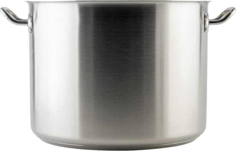 Winware SST-40 Stainless Steel 40 Quart Stock Pot with Cover ...