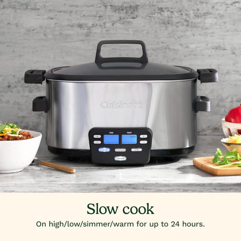 Cuisinart 3-In-1 Cook Central 6-Quart Multi-Cooker: Slow Cooker, Brown ...