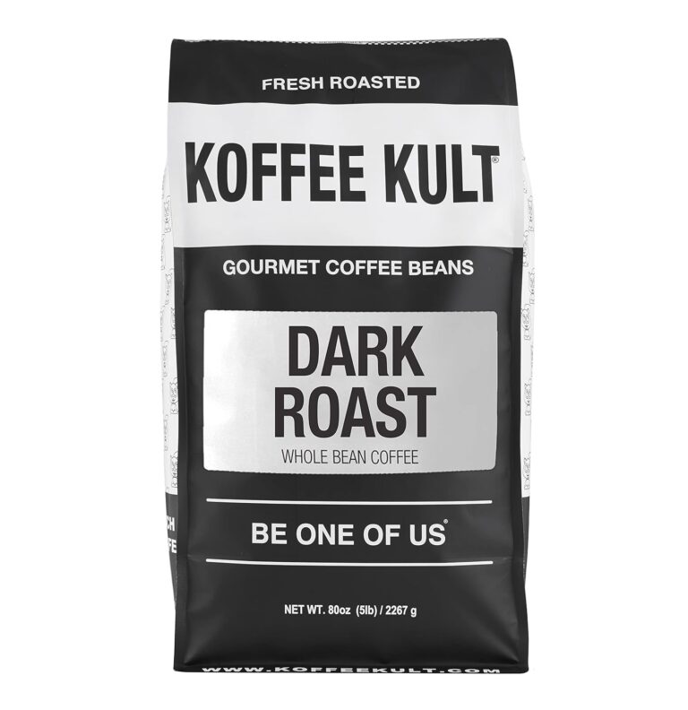 Koffee Kult Dark Roast Whole Bean Coffee 100% Arabica Coffee Beans ...