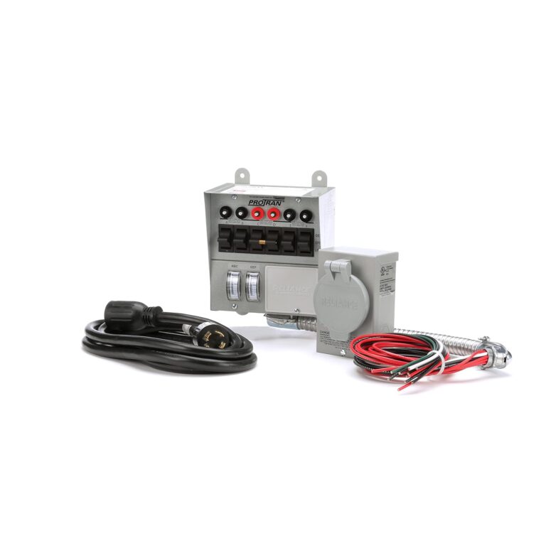 Reliance Controls Corporation 31406CWK 30 Amp 6-circuit Pro/Tran ...